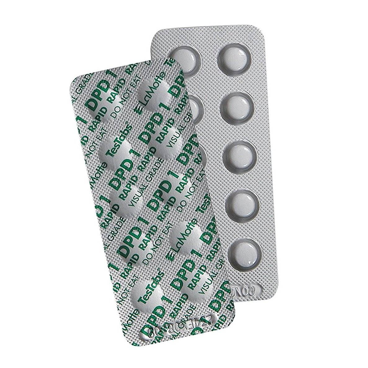 LaMotte LM-6999A-M TesTab Chlorine DPD #1 Rapid 1000 Pool Water Test ...