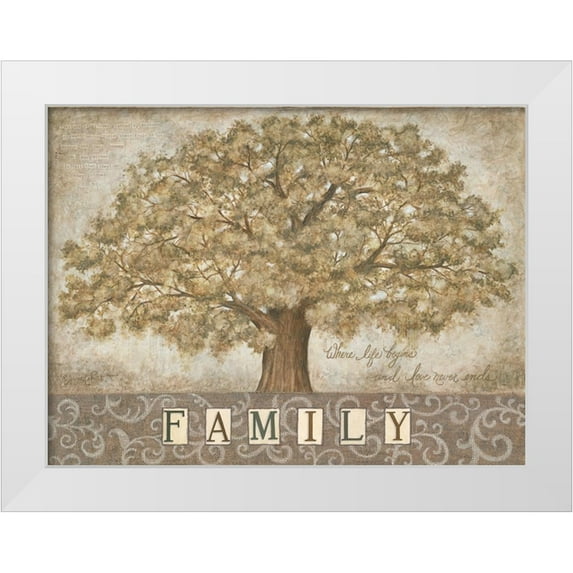 LaPoint, Annie 14x12 White Modern Wood Framed Museum Art Print Titled ...
