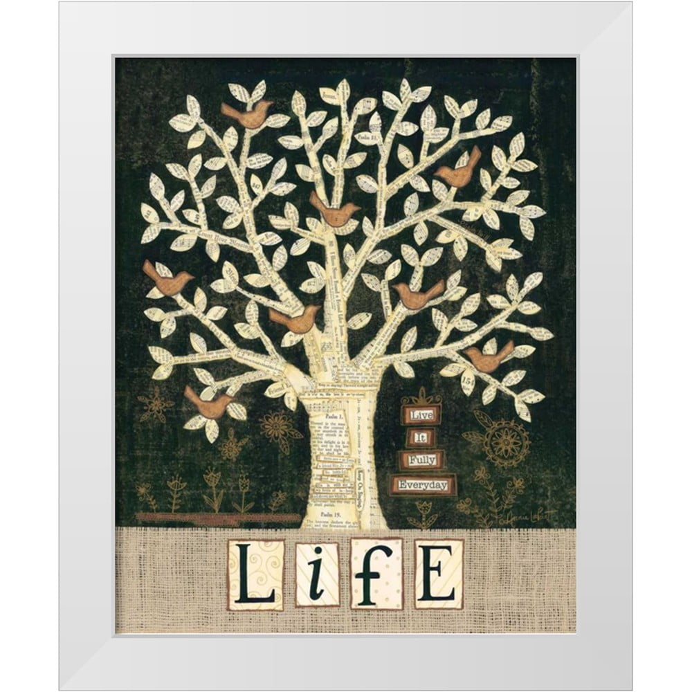 LaPoint, Annie 15x18 White Modern Wood Framed Museum Art Print Titled ...