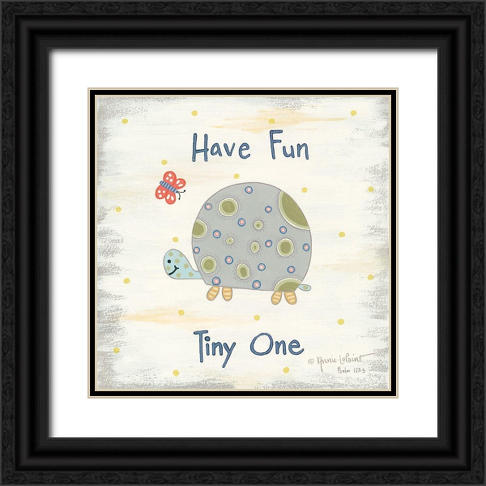 LaPoint, Annie 26x26 Black Ornate Wood Framed with Double Matting ...