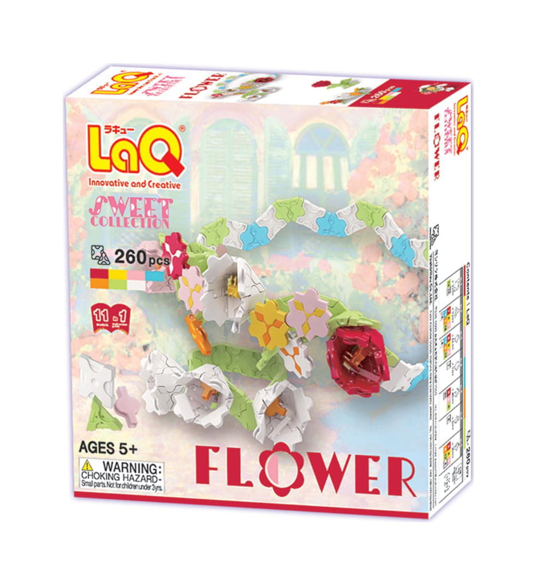 LaQ Sweet Collection - Flower LAQ001320 by LaQ Blocks - Walmart.com