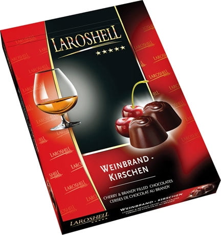 LaRoshell Cherry and Brandy Filled Chocolate - 150 g/5.25 oz - Walmart.com