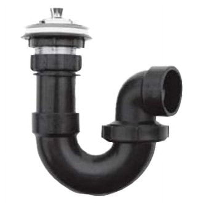 LaSalle Bristol 652010LP - Plastic Black Shower Drain Trap - Walmart.com