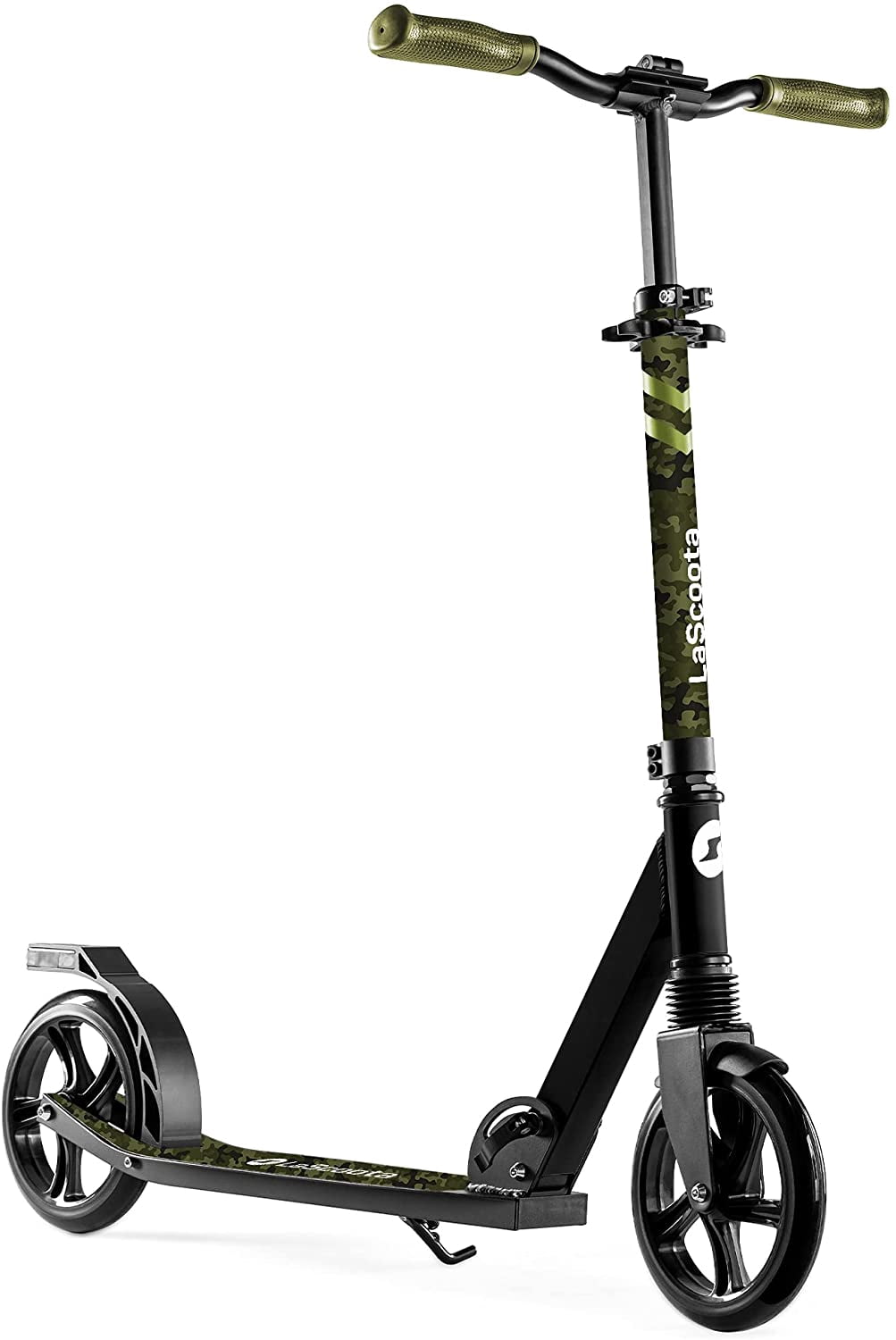 LaScoota Professional Adult Kick Scooter with Big Sturdy Wheels for ...