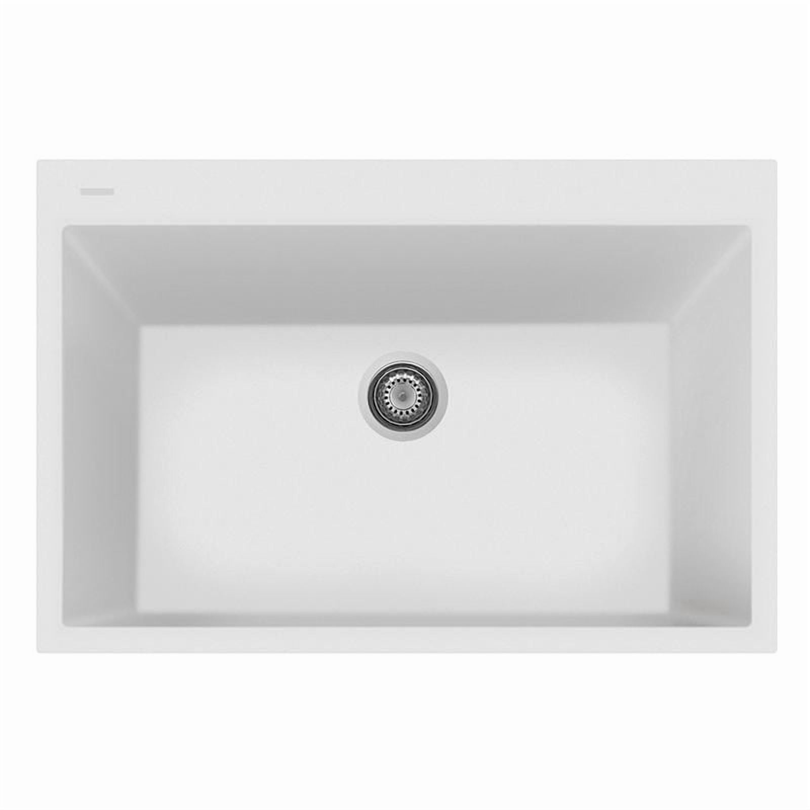 LaToscana ON8410-58 Plados Sink, Milk White - Walmart.com
