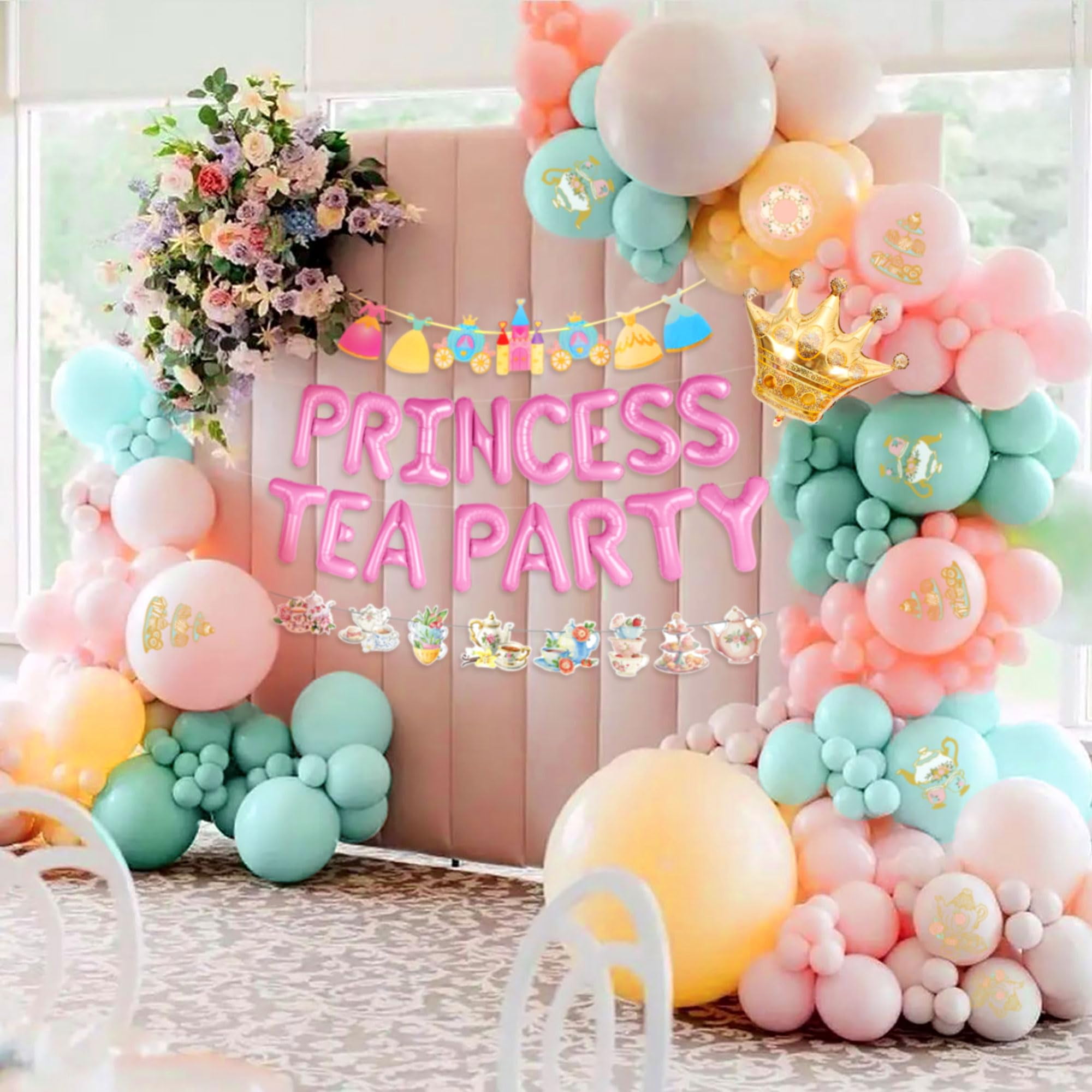 LaVenty Princess Tea AJH3 Party Decorations Let's Par Tea Decorations ...