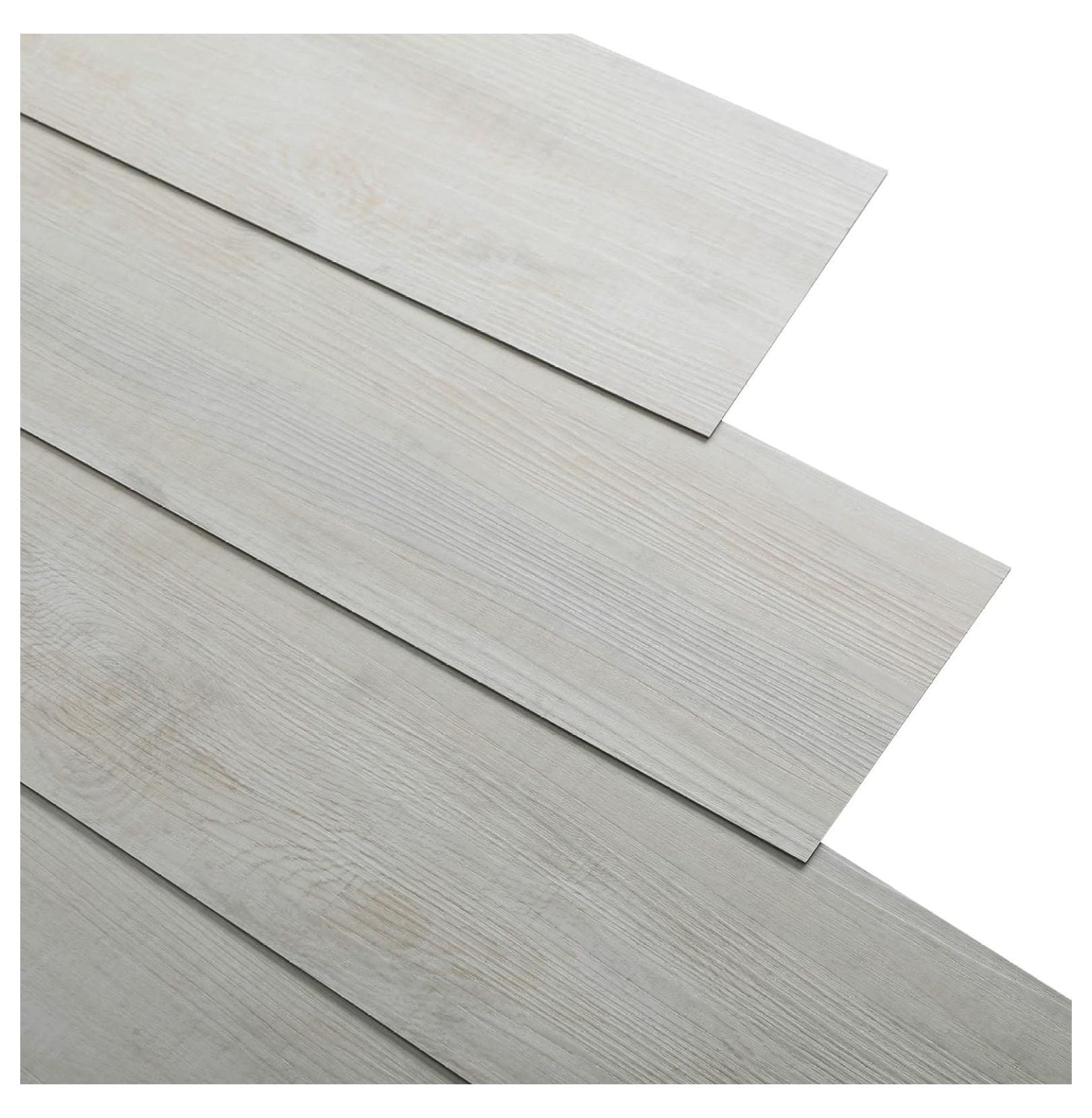 LaYelxt 16 PCS Odorless Vinyl Floor Planks Adhesive Floor Tiles 2.0mm ...