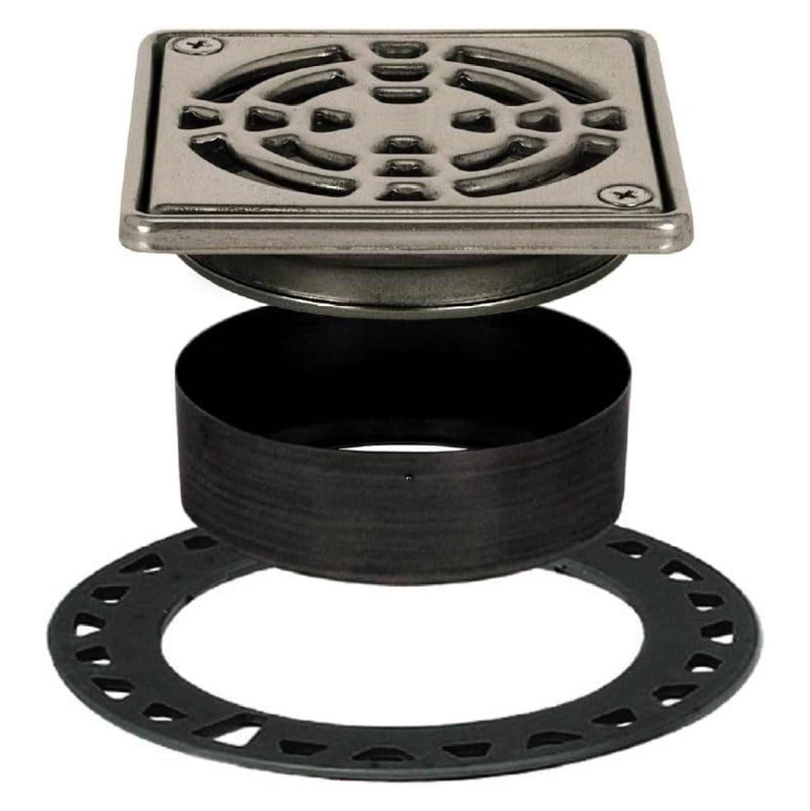 LaYelxt Kerdi-Drain Classic Shower Grate Kit with Integrated Slope ...