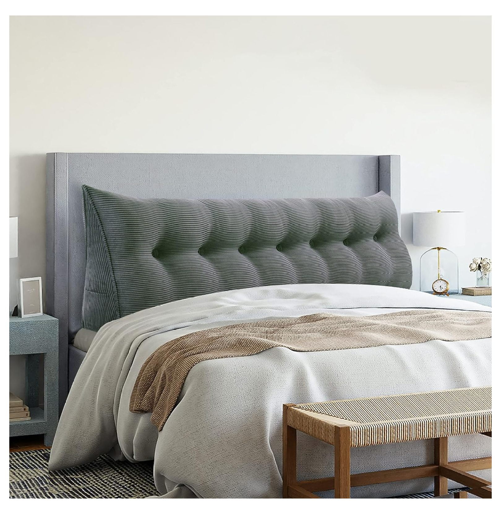 LaYelxt Wedge Headboard Pillows Bed Wedge Pillow Headboard Wedge Pillow ...