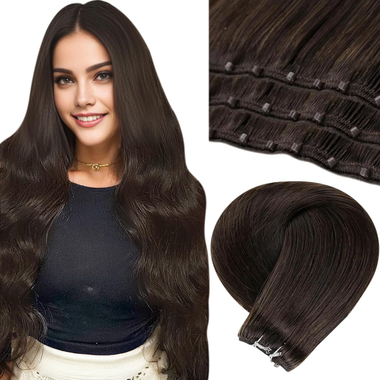 Beaded Weft Extensions