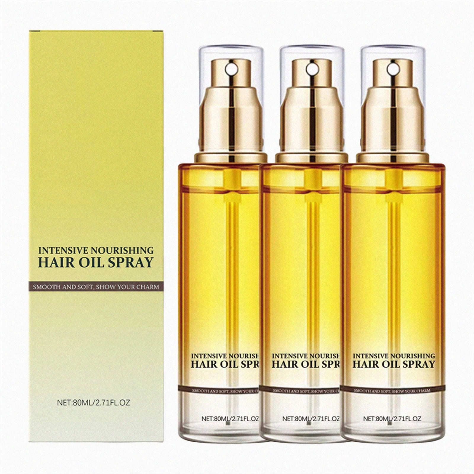 Laaker Leave-In Hair Oil Spray,Hair Care For Curly Hair,Long Lasting ...