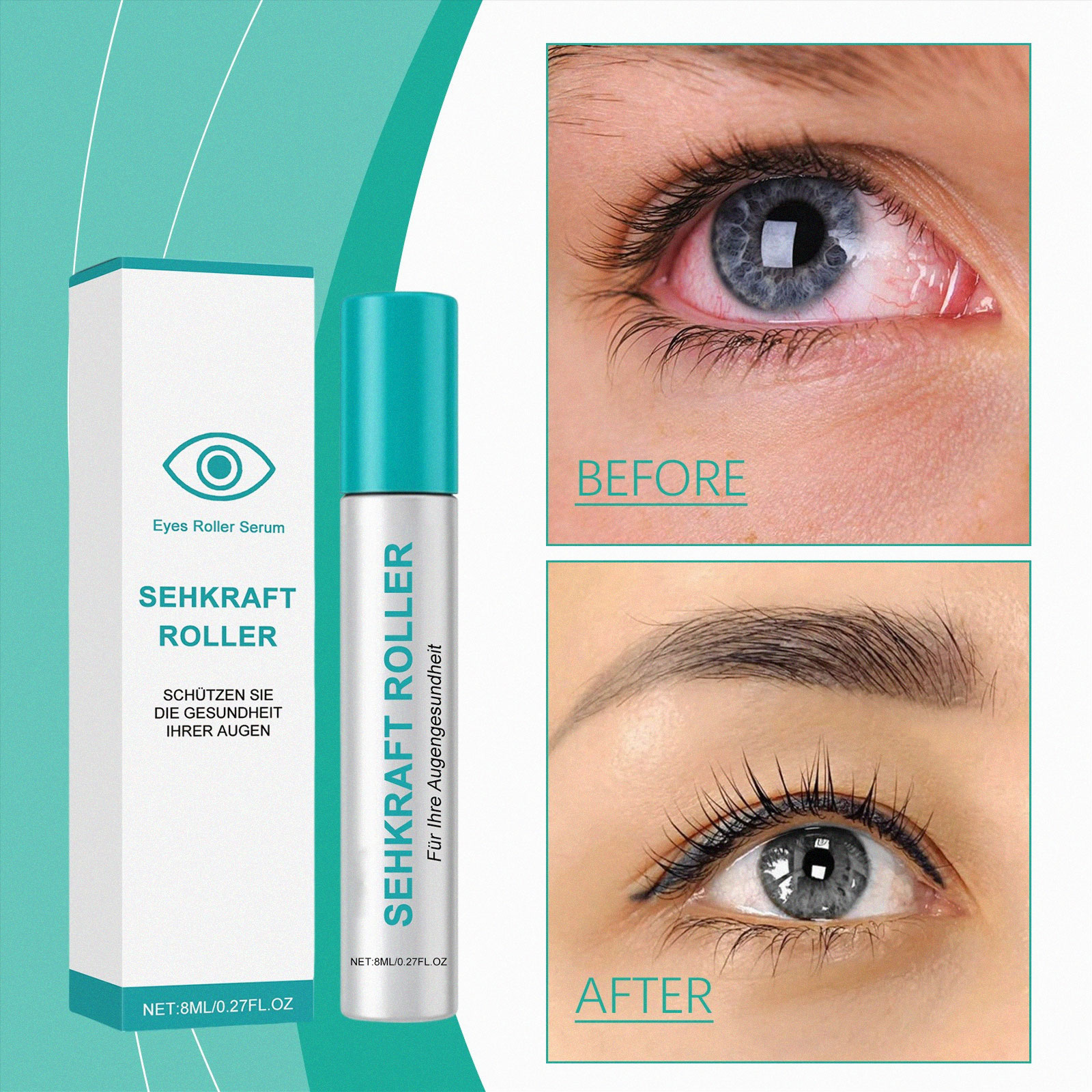 Laaker Vision Enhance Eye Roller, Vision Enhance Roller, Eye Massage to ...
