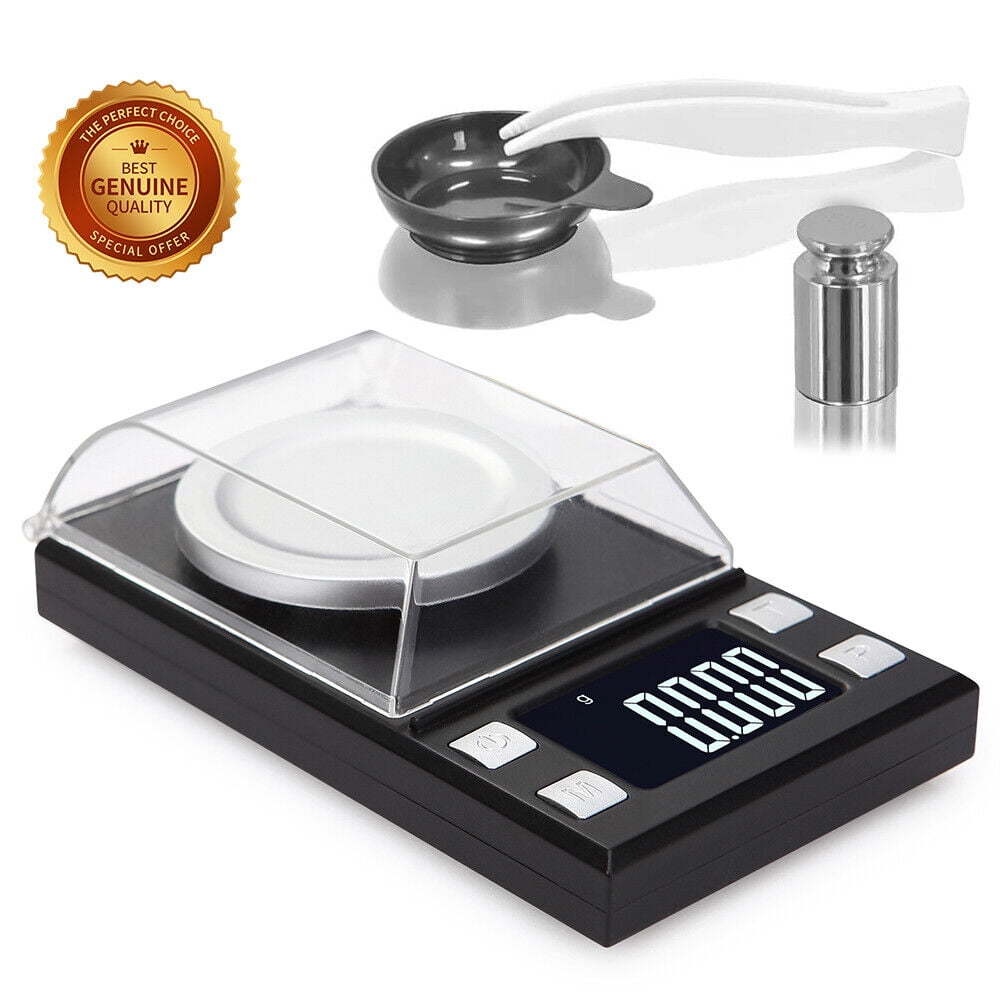 Lab Balance Diamond Gold Weighing Scale LCD, 50g/.001g, Digital ...