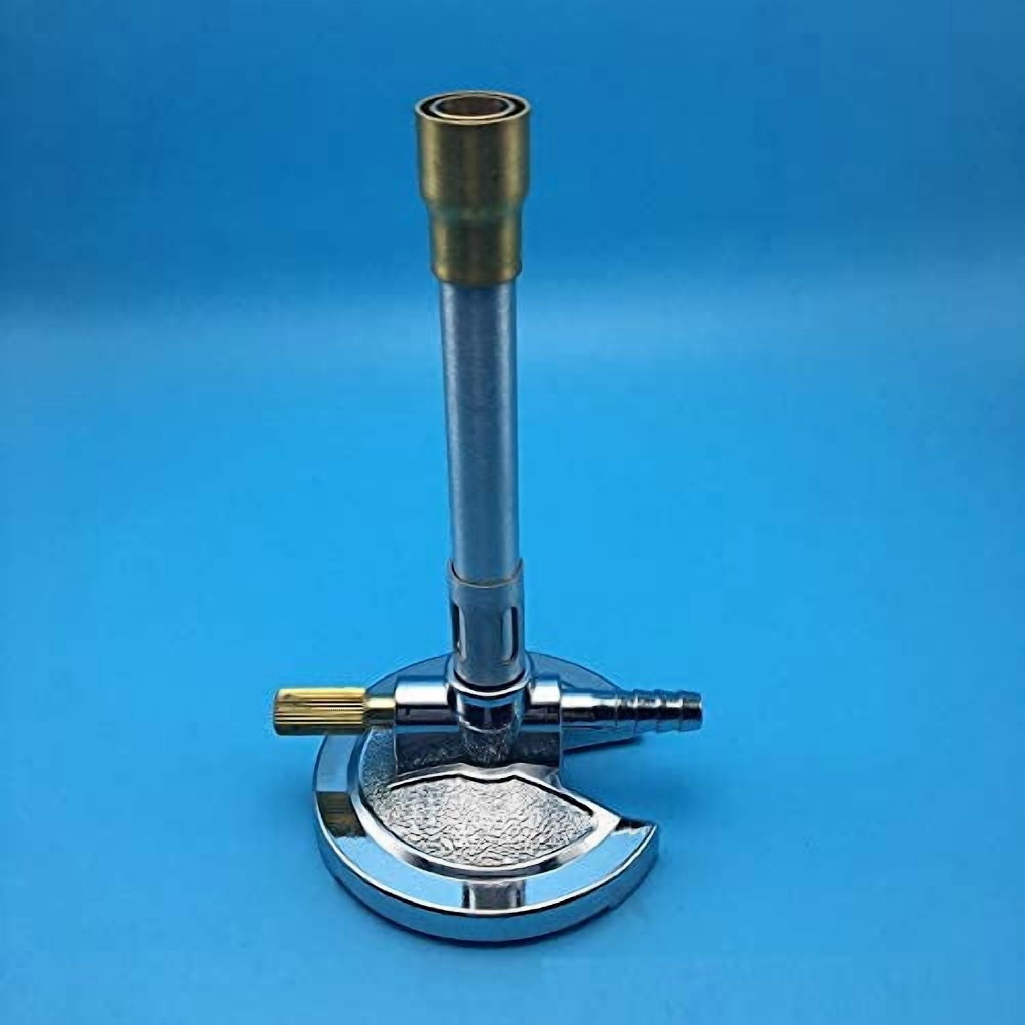 Lab Bunsen Burner, Air & Gas Adjustment with Flame Stabilizer for ...