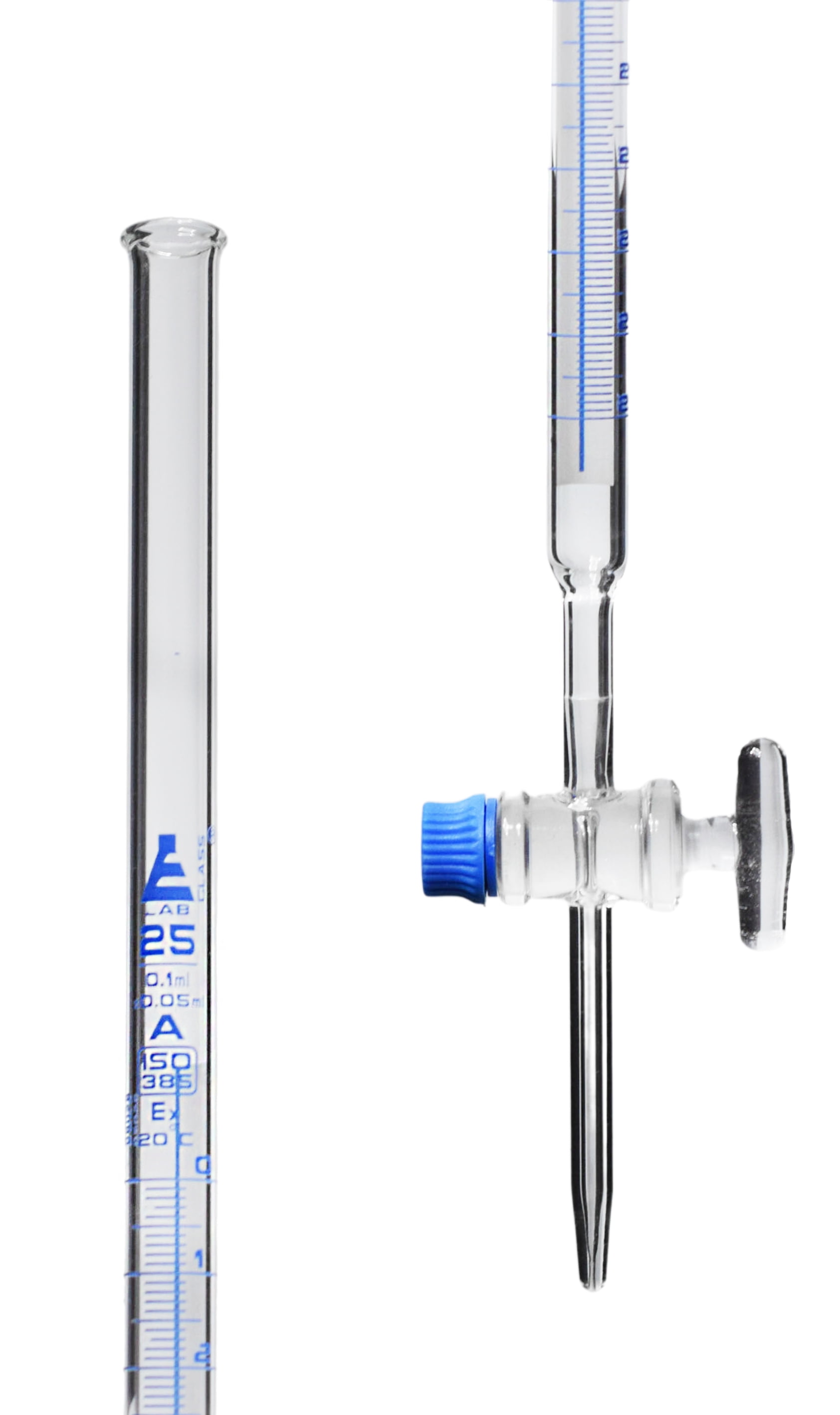 Lab Burette, 25mL - Schellbach Design for Accurate Miniscus Reading ...
