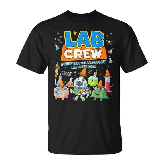 Lab Crew Lab Week 2026 Medical Laboratory Technician Team TShirt ...