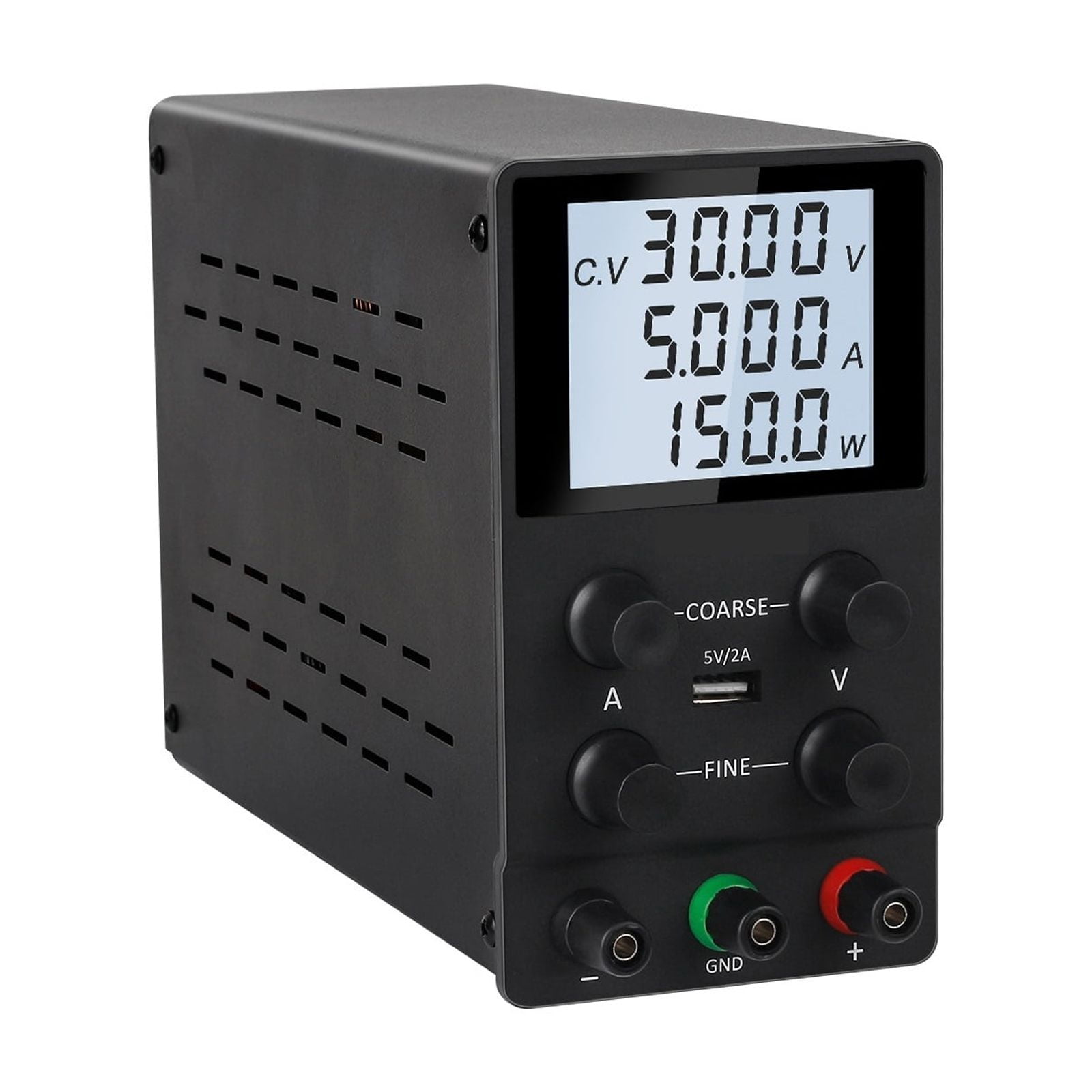 Lab DC Power Supply Adjustable Digital Lab Bench Source Stabilized ...