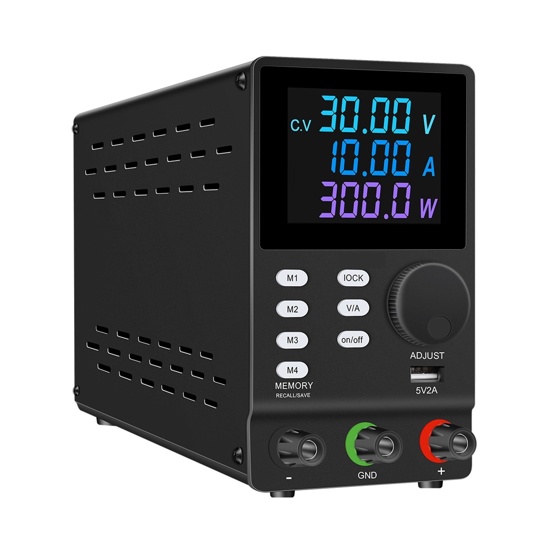 Lab DC Power Supply Adjustable Digital Lab Bench Source Stabilized ...