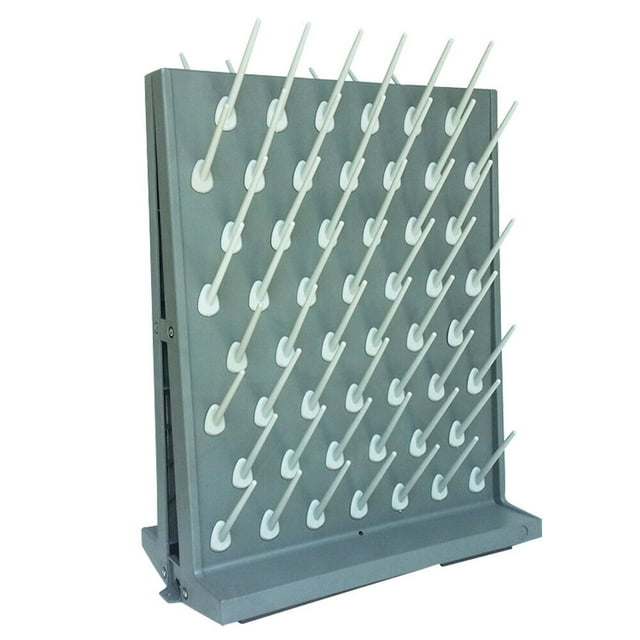 Lab Drying Rack 27Pegs/52 Pegs Draining Rack Glassware Clean Dry Detachable - Walmart.com