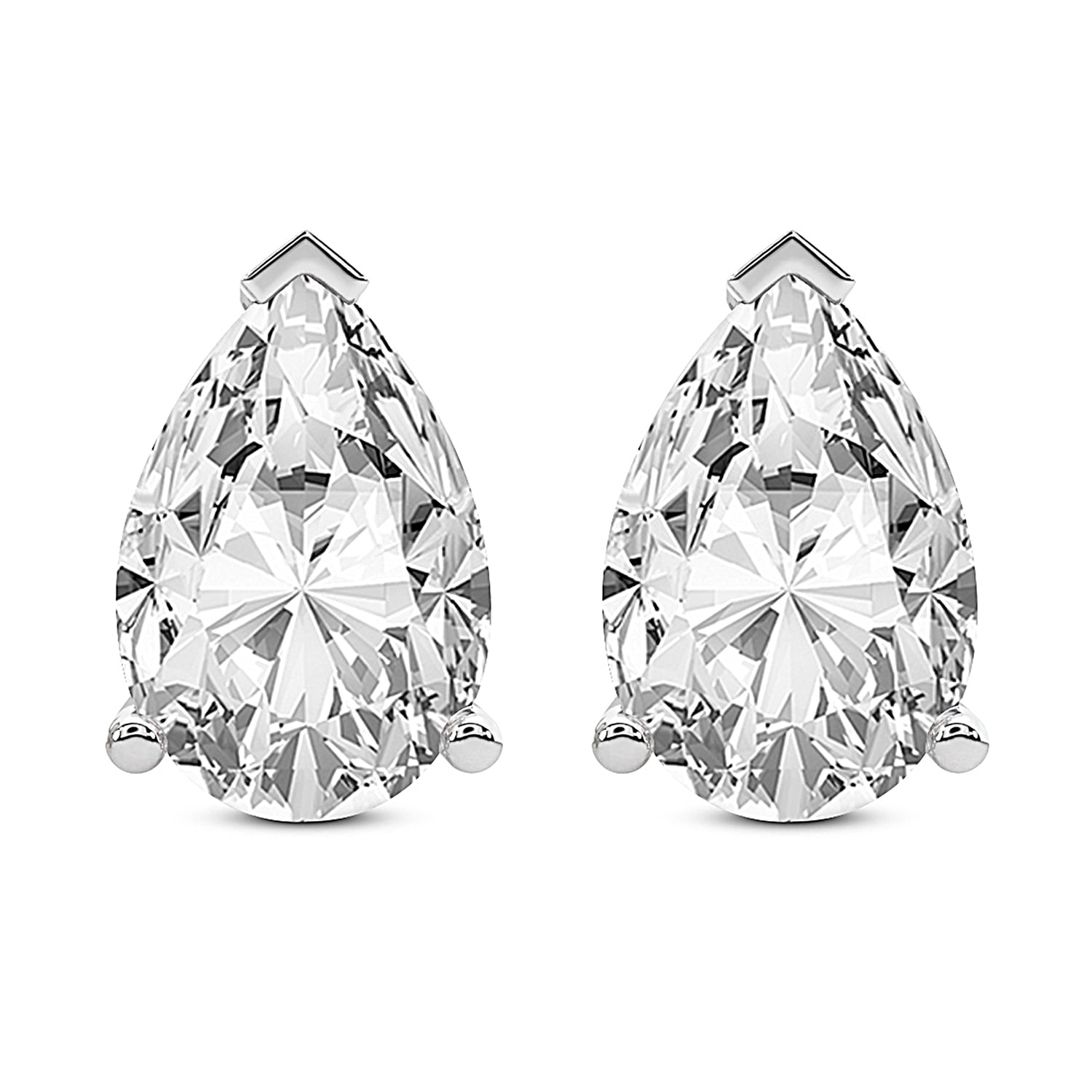 Lab Grown Diamond 1 Carat Earring | F-G VS Quality | IGI Certified ...