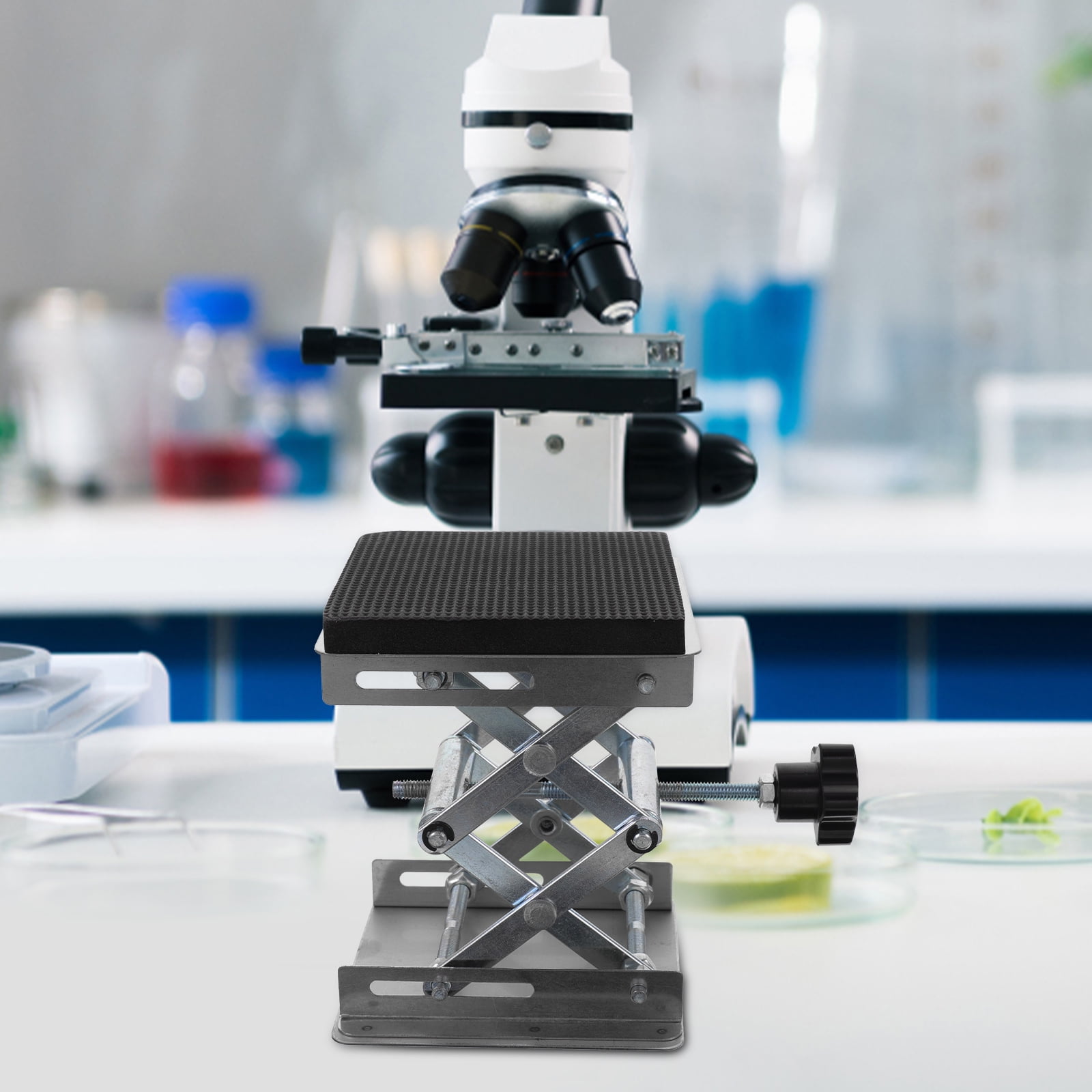 YEAHIBABY Lifting Jack Platform Black 1Pcs For Laboratory Work - Walmart.com