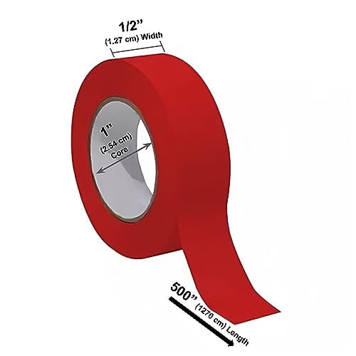 Lab Labeling Tape Variety Pack, 500 Inches Long x 1/2 Inch Width, 1 ... Lab Labeling Tape Variety Pack, 500 Inches Long x 1/2 Inch Width, 1 ...