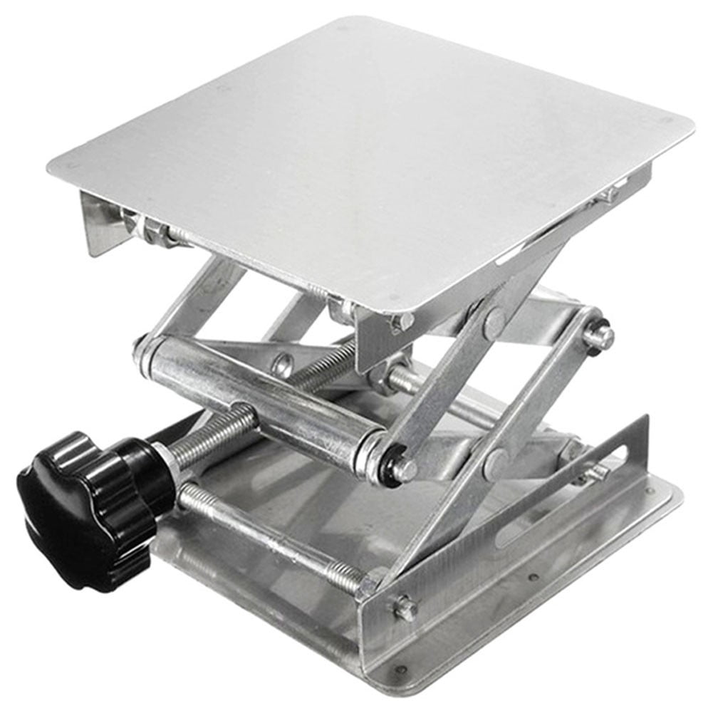 Lab Lifting Platform Support Stand Manual Lab Lift 200×200 mm stainless ...