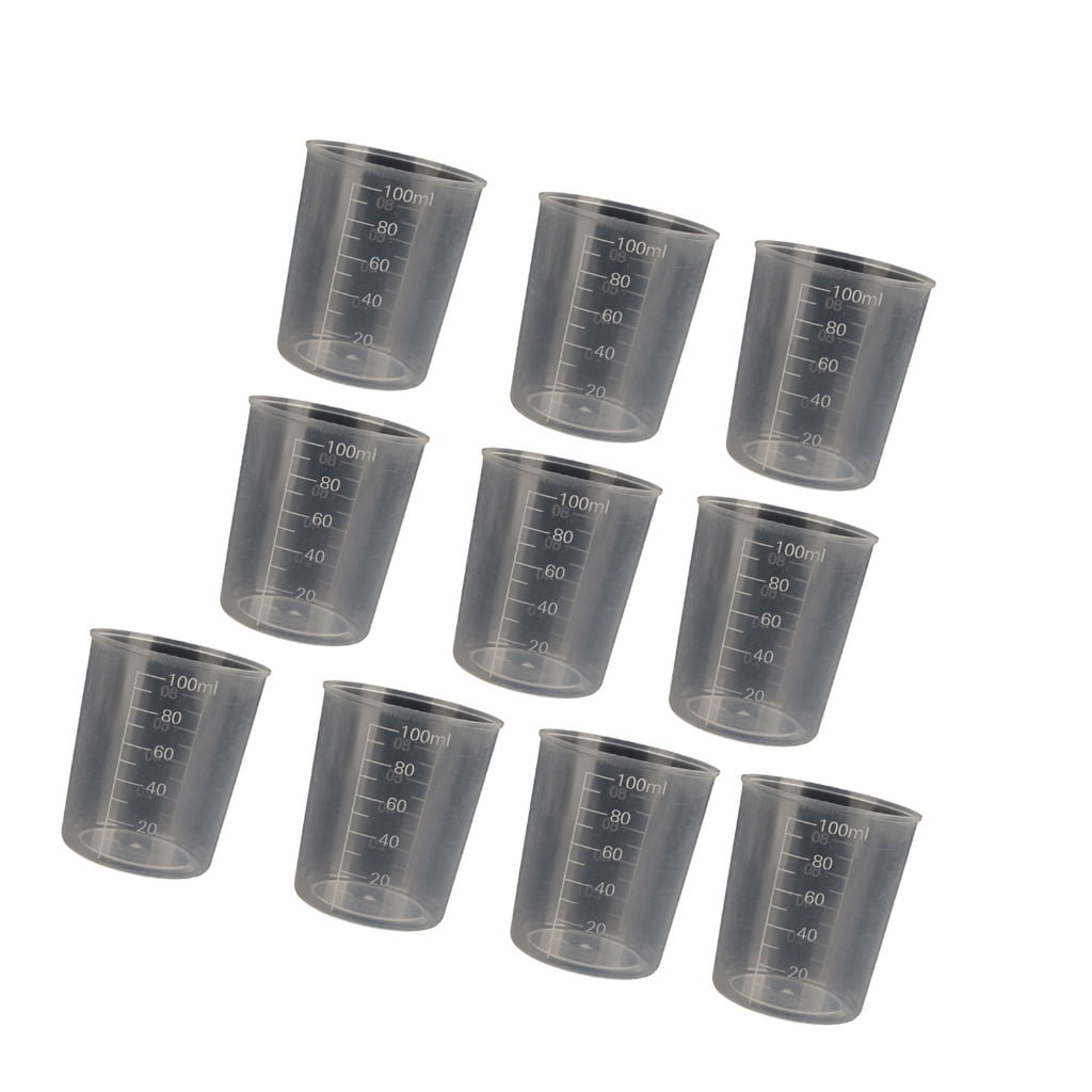 Lab Measuring Container with Precise Marking, Clear Multiurpose ...