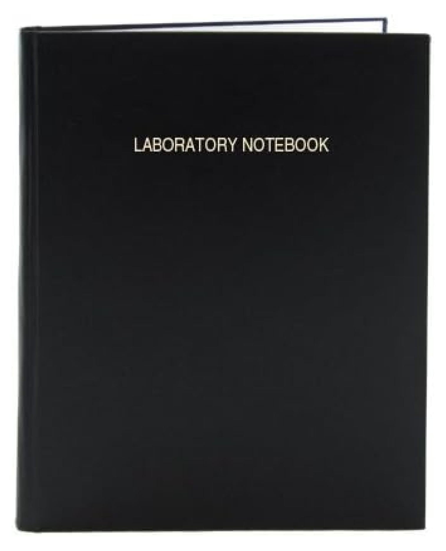 Lab Notebook - 312 Pages (.25" Grid Format), 8" x 10", Black Cover ...