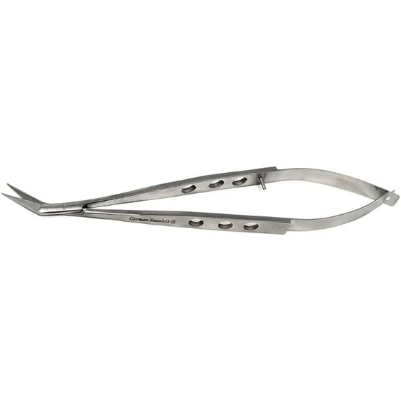 Lab Precision Scissors Angled Design Sharp Blades With Spring Action ...