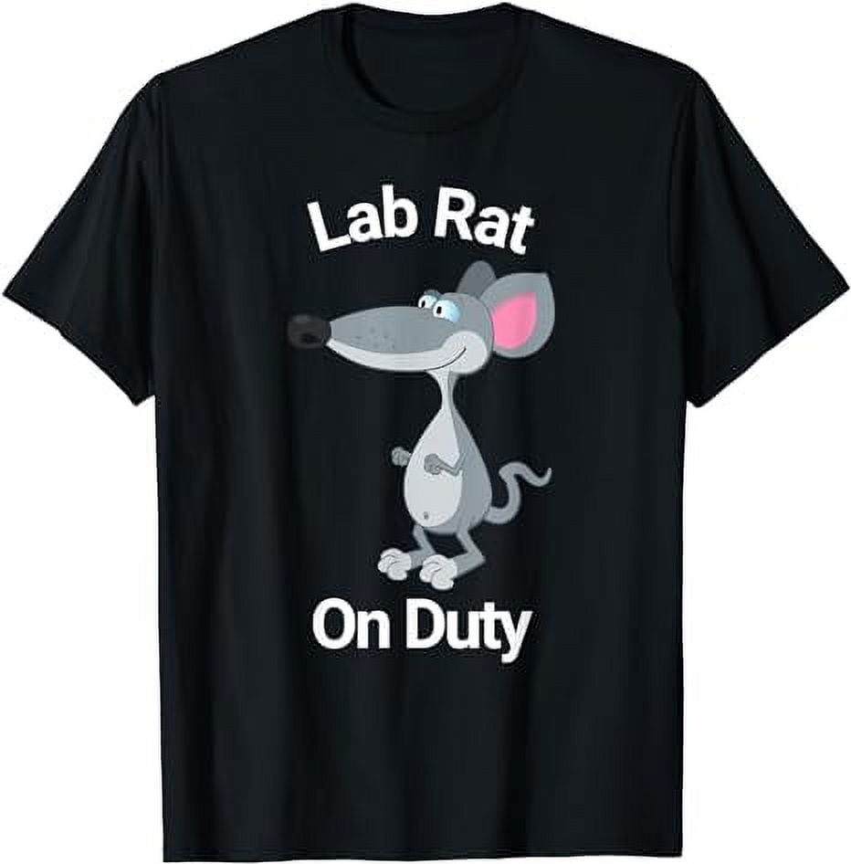Lab Rat on Duty Funny Lab Tech T Shirt - Walmart.com
