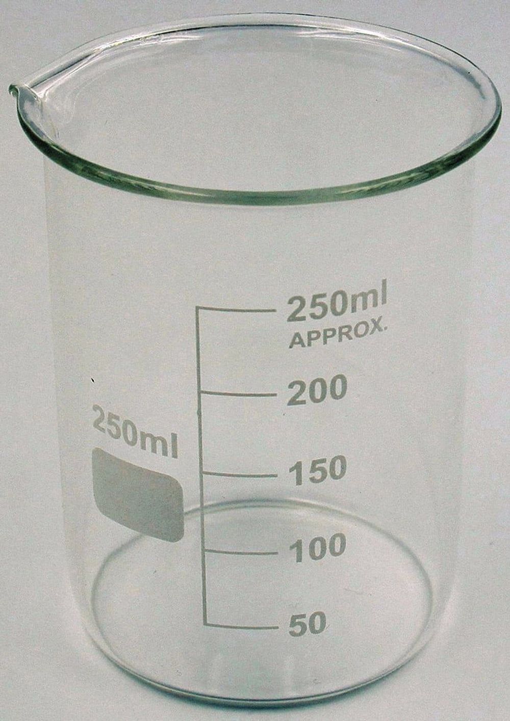 Lab Safety Supply Beaker,Low Form,250mL,Non-Sterile,PK12 5YGZ2 5YGZ2 ZO ...