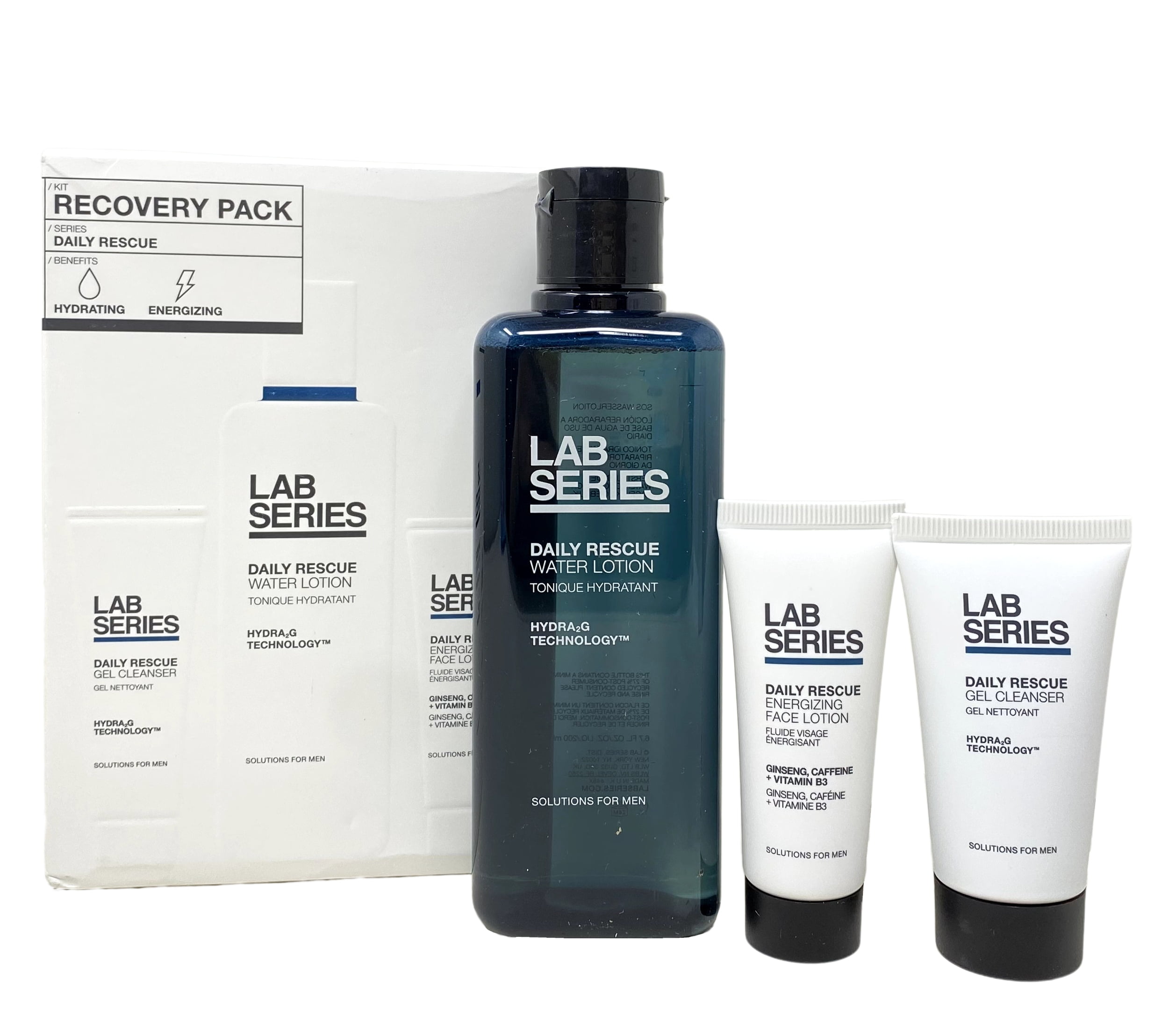 Lab Series Solutions For Men 3 Piece Daily Rescue Recovery Pack ...