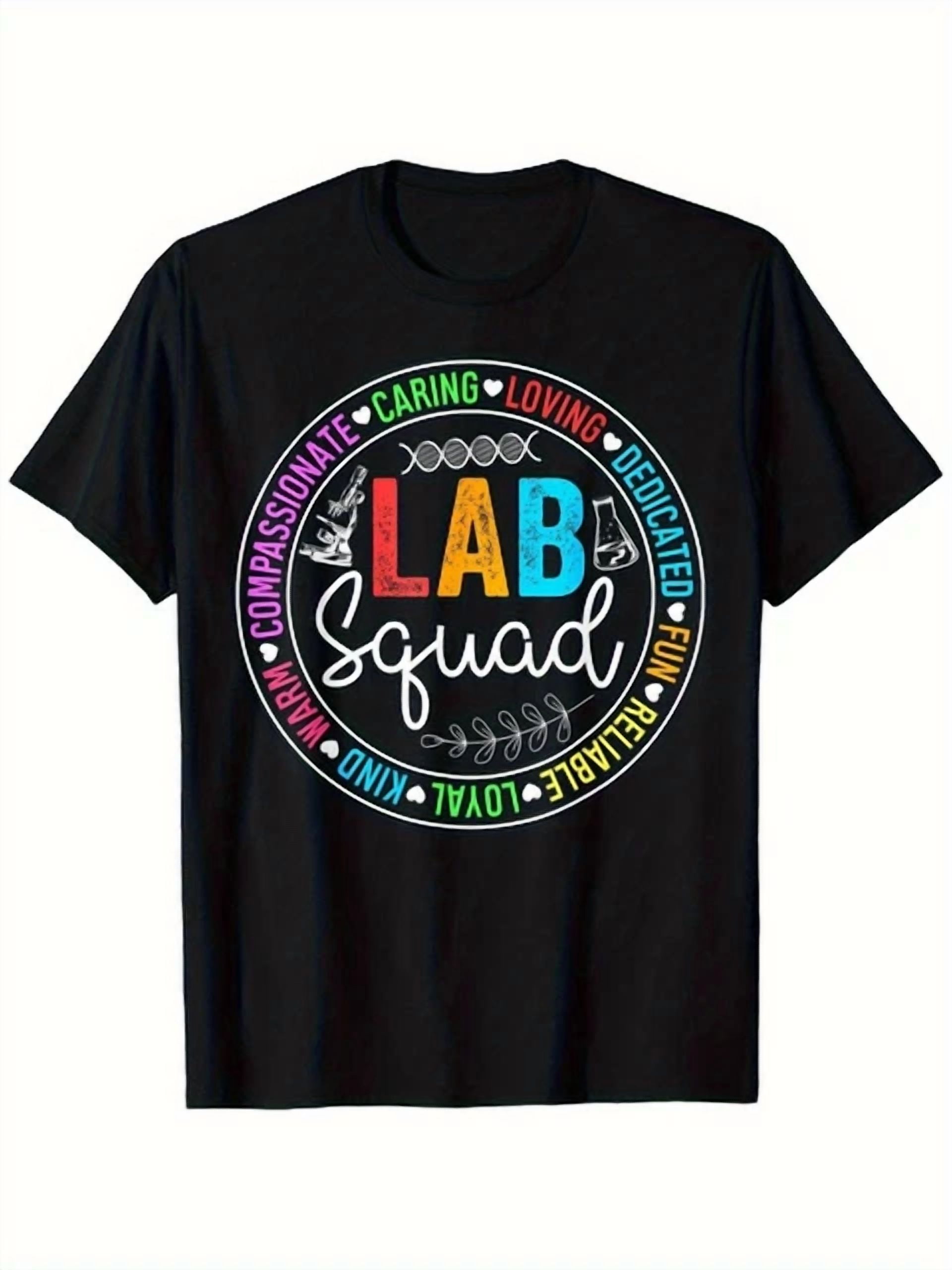 Lab Squad Funny Lab Week 2026 Medical Laboratory Technician T-Shirt ...