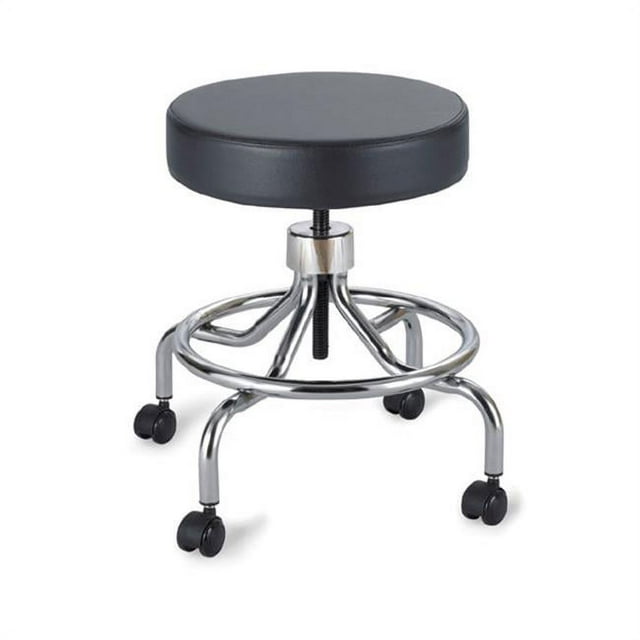 Lab Stool-Manual Low Base in Black - Walmart.com