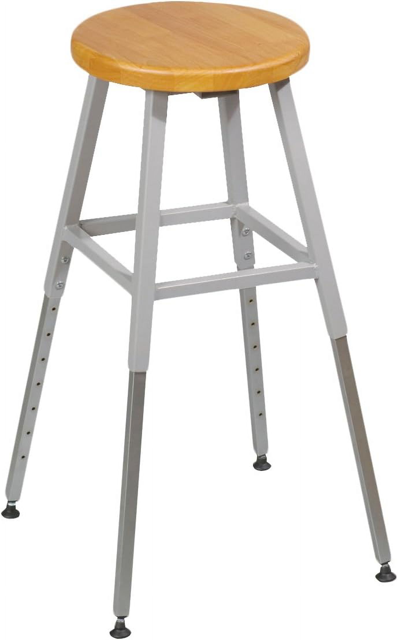 Lab Stool Without Back, Gray, 1 Carton - Walmart.com