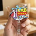 Lab Story Lab Week 2026 Badge Reel,Medical Laboratory Professional Gift ...