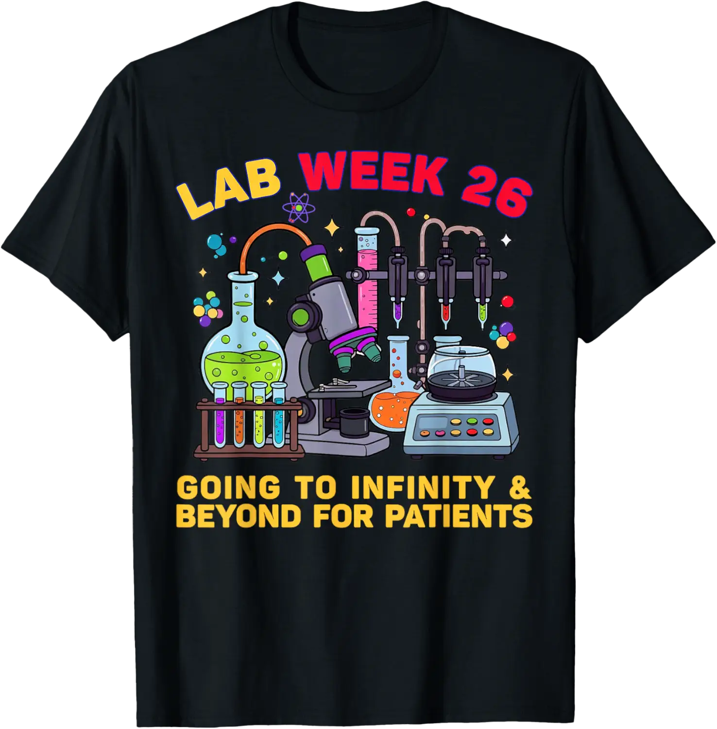 Lab Story Lab Week Medical Laboratory Technician Team T-Shirt - Walmart.com