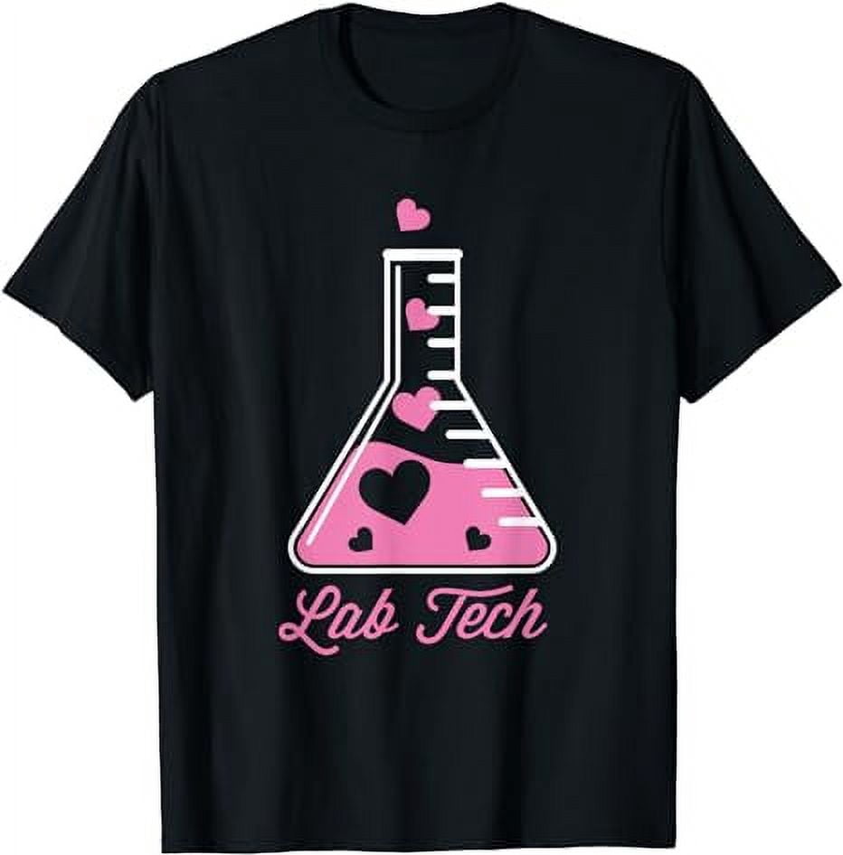 Lab Tech - Beaker Chemistry Medical Laboratory Technician T-Shirt ...