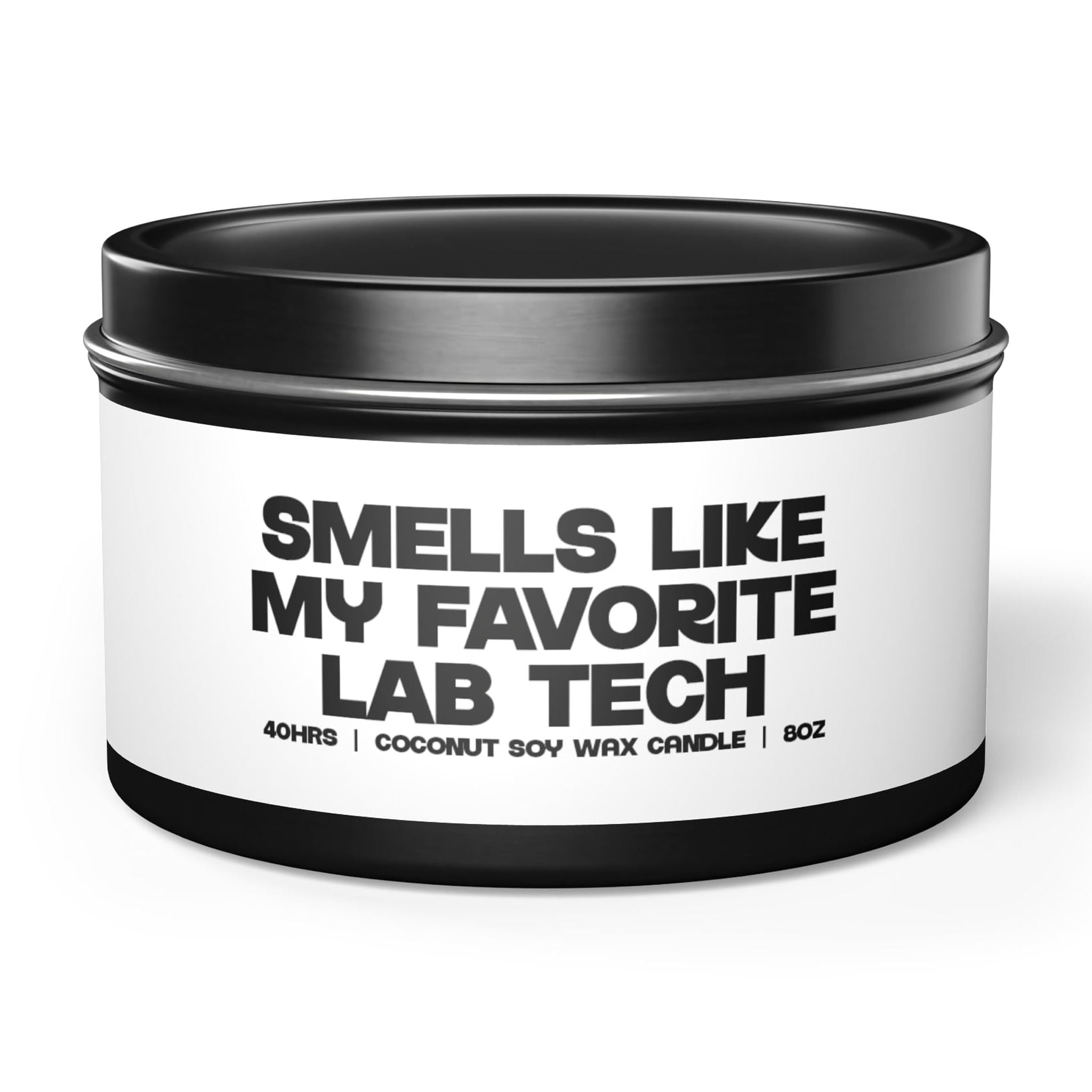 Lab Tech Laboratory Graduation Tin Candle Gifts Home Office Decor ...