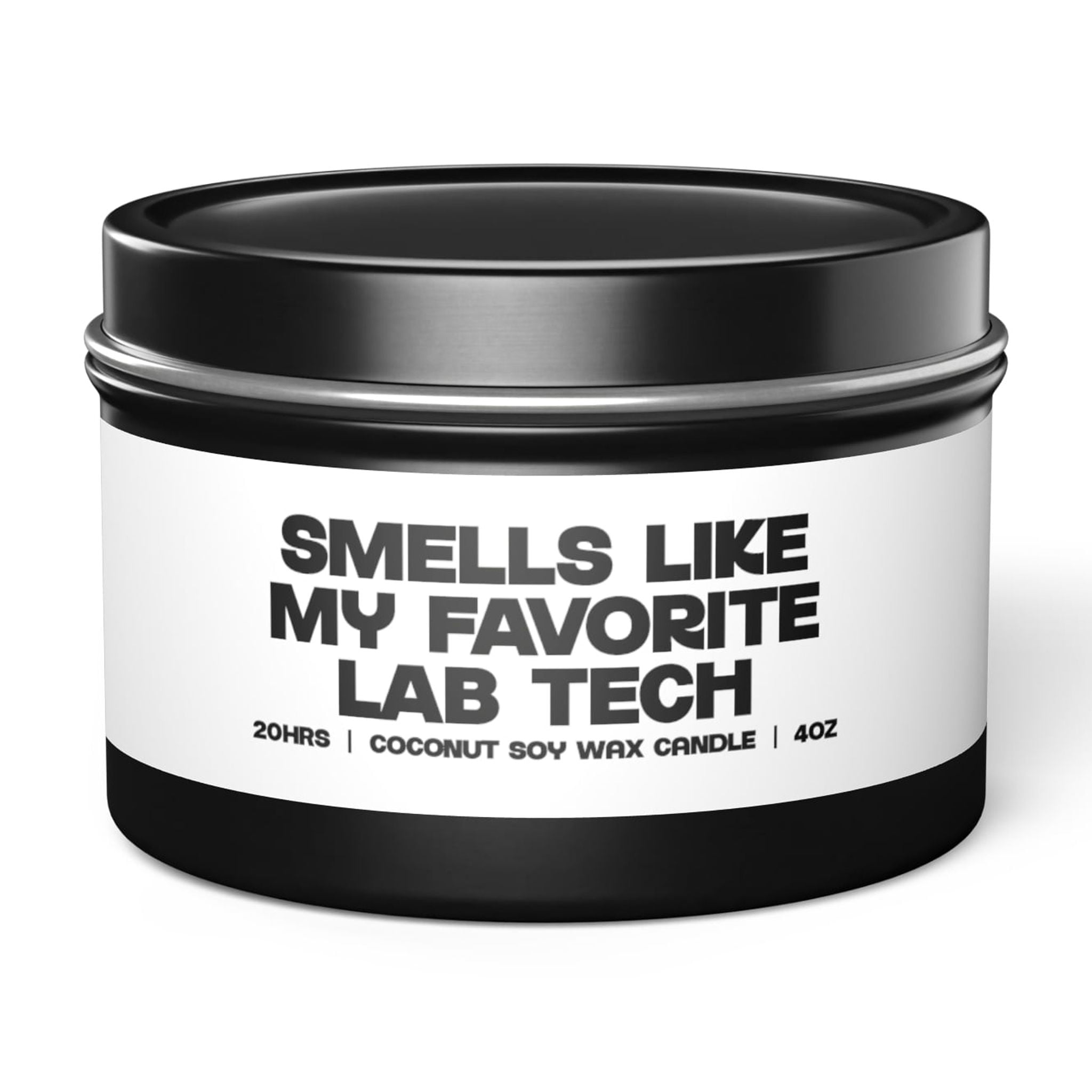 Lab Tech Laboratory Graduation Tin Candle Gifts Home Office Decor ...