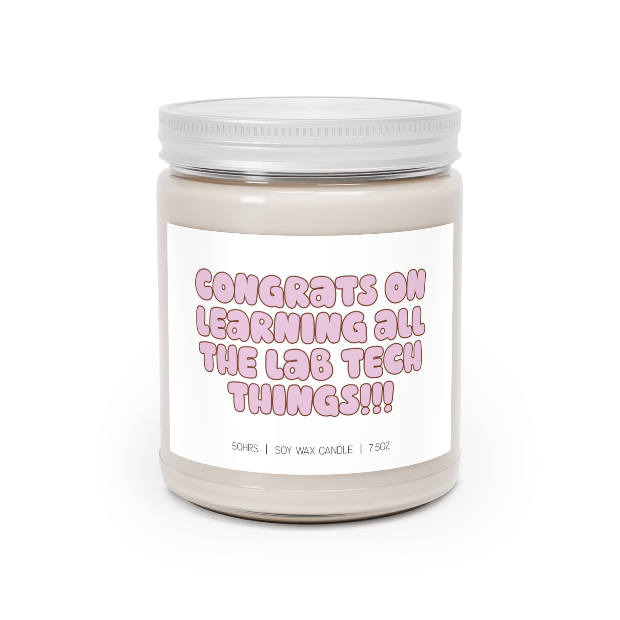 Lab Tech Labratory Grad Graduation Candle, Gifts, Decor - Walmart.com