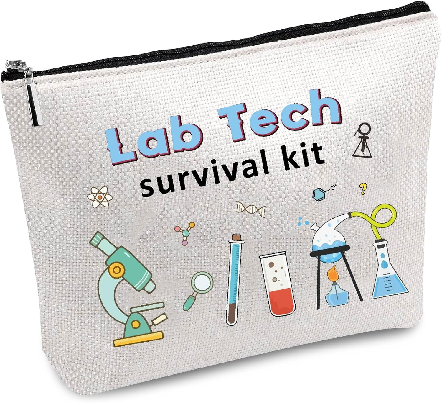 Lab Tech Survival Kit Bag Makeup Bag Canvas Cosmetic Bag Multi Purpose ...