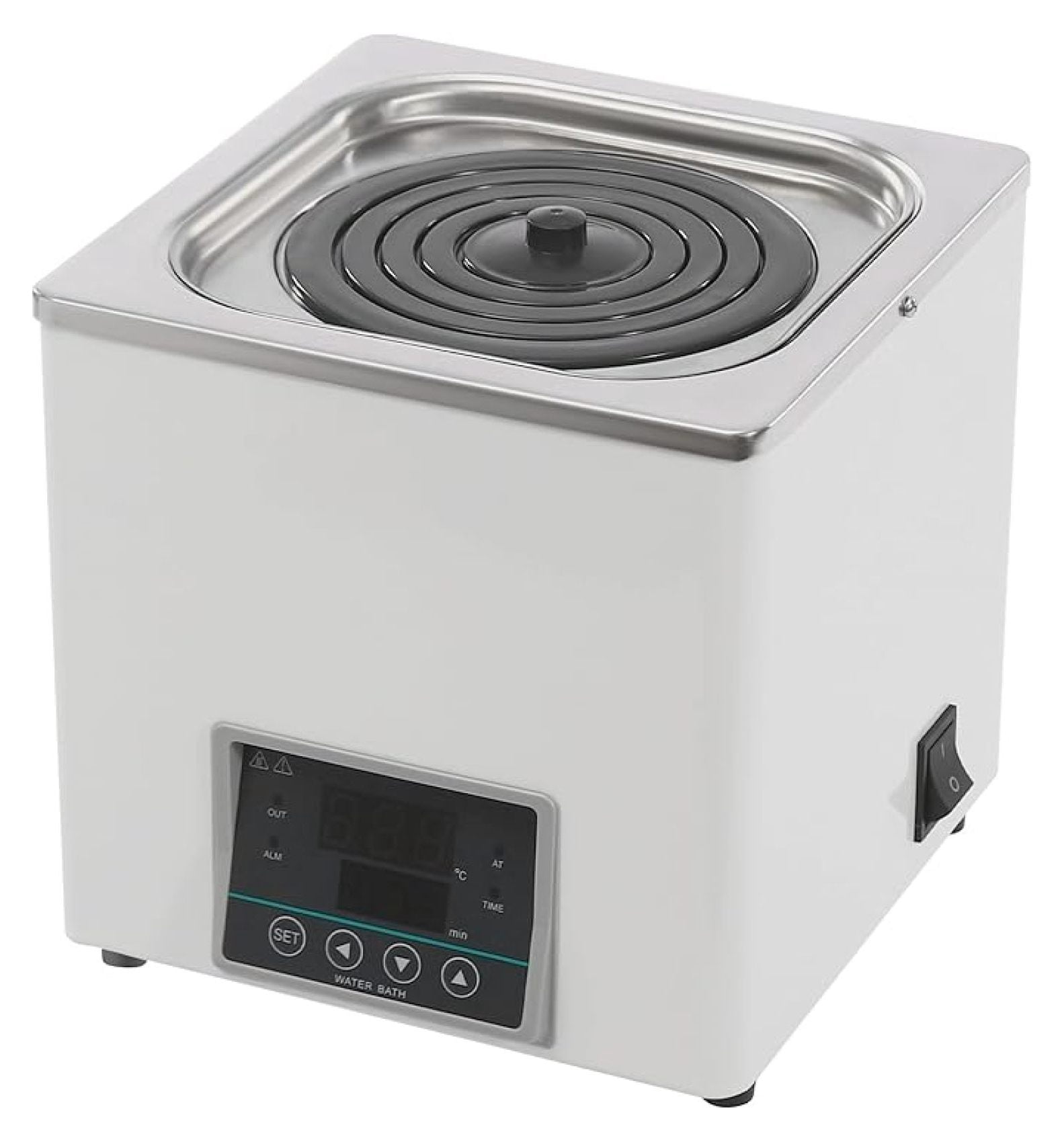 Lab Water Bath Thermostatic Heater, 110V 300W Lab Water Bath with Anti ...