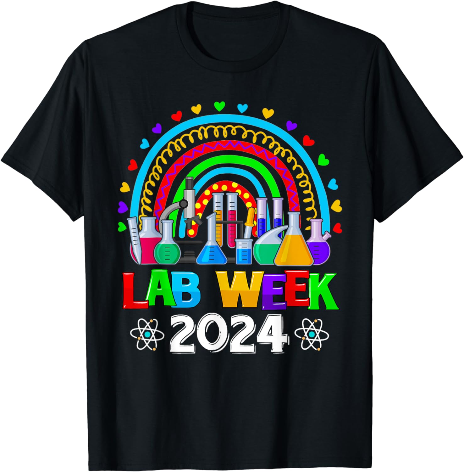 Lab Week 2024 Rainbow Medical Laboratory Science Lab T-Shirt - Walmart.com