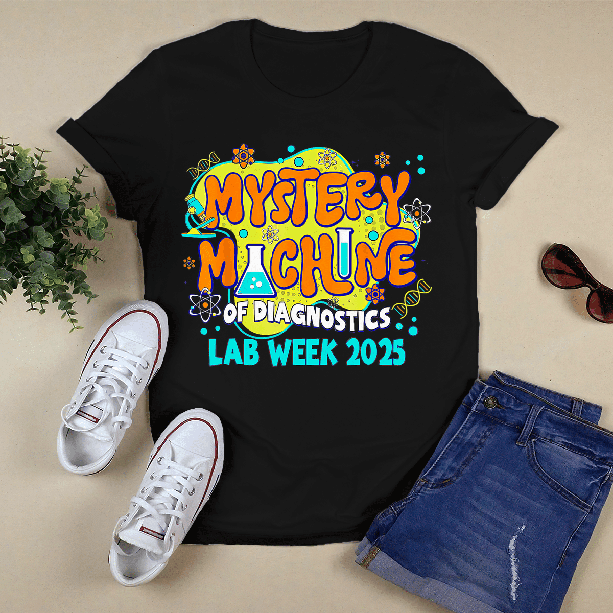 Lab Week 2025 Mystery Machine Of Diagnostics Funny Medical Lab Week ...
