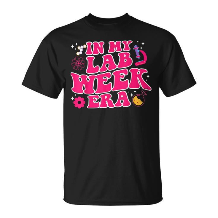 In My Lab Week Era T-Shirt, Laboratory Scientist Blood Bank Graphic Tee ...