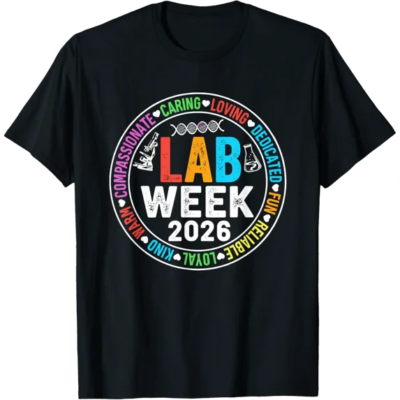 Lab Week Tech Medical Technician Scientist T-Shirt - Walmart.com