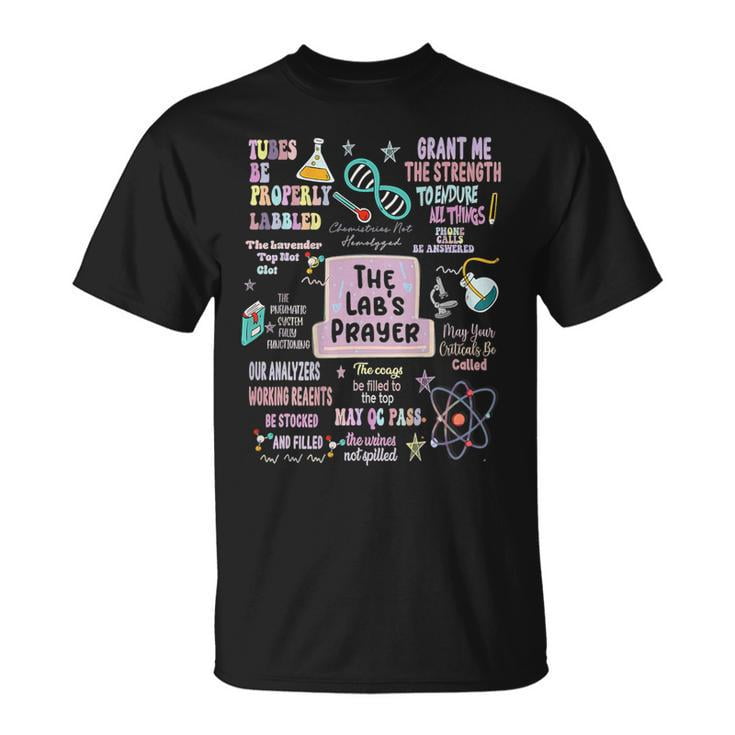 The Lab's Prayer T-Shirt, Medical Laboratory Scientist Appreciation Lab ...