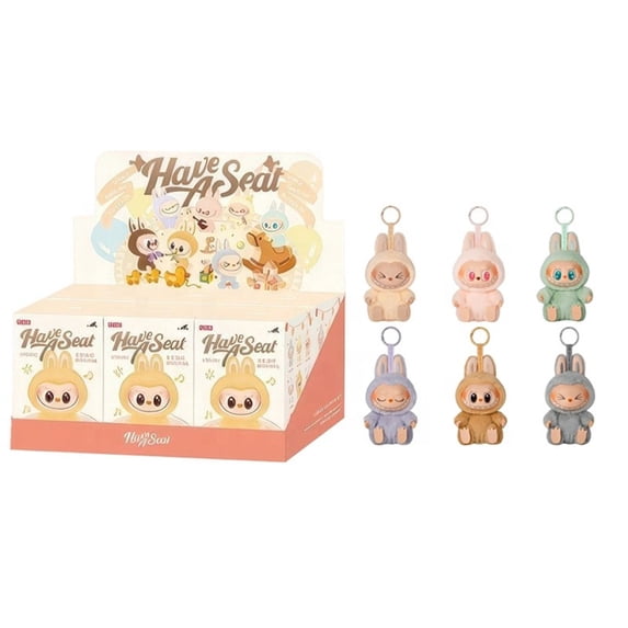 EUHFIFI Bunny Collectibles Version 2.0, 6-Pack Blind Box Mystery ...